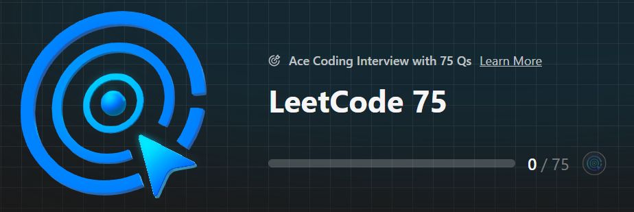 I'm ready for the LeetCode75 challenge! | Aparna Mishra posted on the ... I'm ready for the LeetCode75 challenge! | Aparna Mishra posted on the ...
