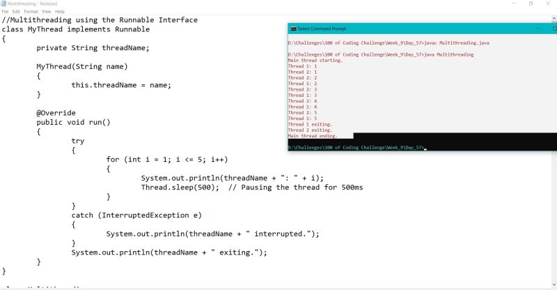 #java #multithreading #programming #codelearning #100daysofcode ... #java #multithreading #programming #codelearning #100daysofcode ...