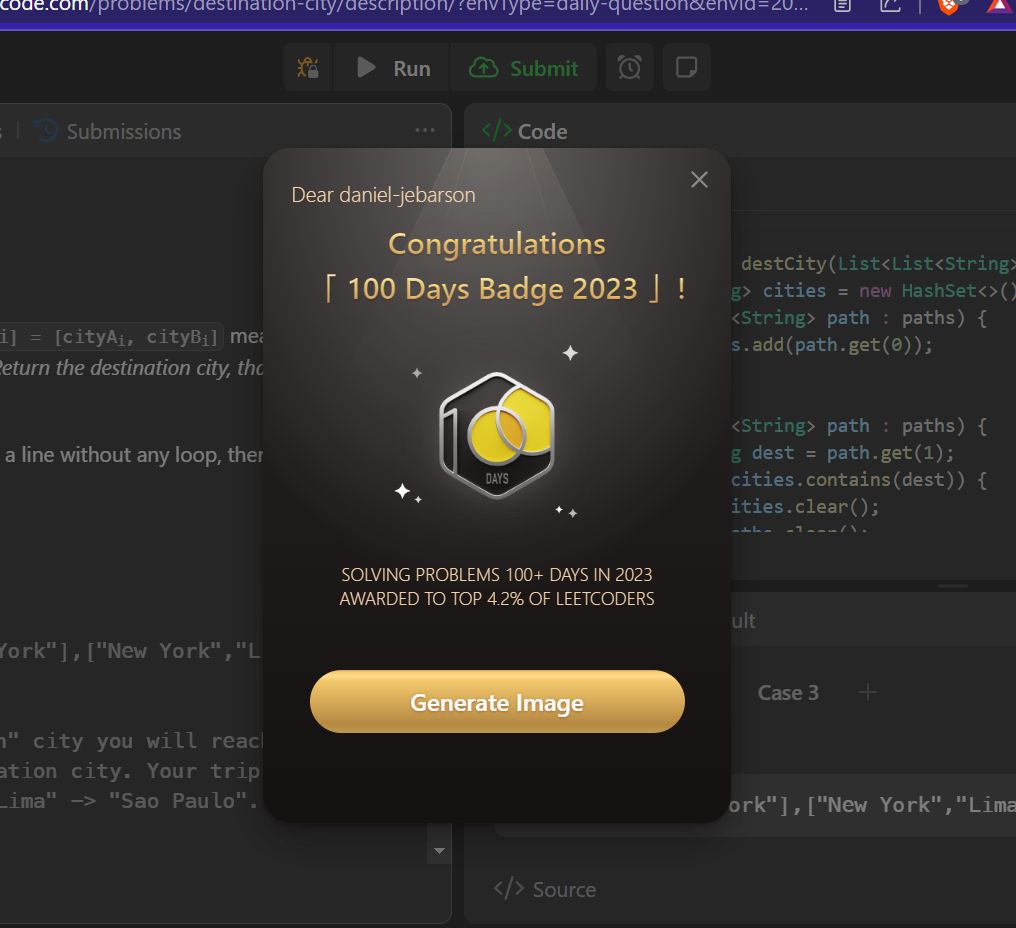 Daniel Jebarson K on LinkedIn: #leetcode #100daysofcodingchallenge # ... Daniel Jebarson K on LinkedIn: #leetcode #100daysofcodingchallenge # ...