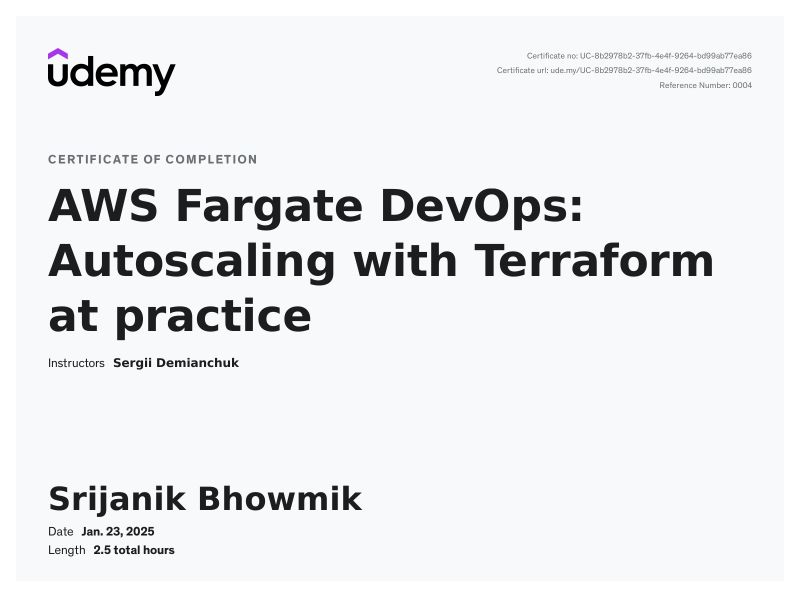 Srijanik Bhowmik on LinkedIn: #aws #terraform #devops #cloudcomputing # ... Srijanik Bhowmik on LinkedIn: #aws #terraform #devops #cloudcomputing # ...