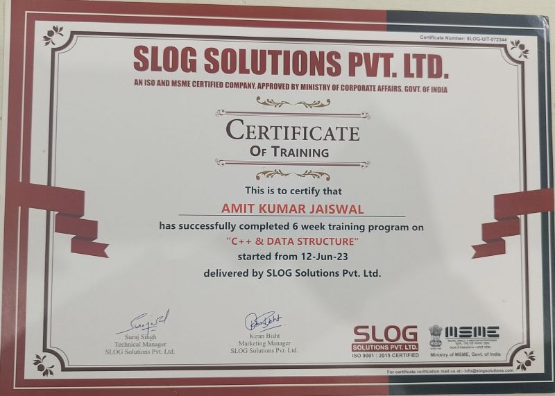 Amit Jaiswal on LinkedIn: #cplusplus #datastructures # ... Amit Jaiswal on LinkedIn: #cplusplus #datastructures # ...