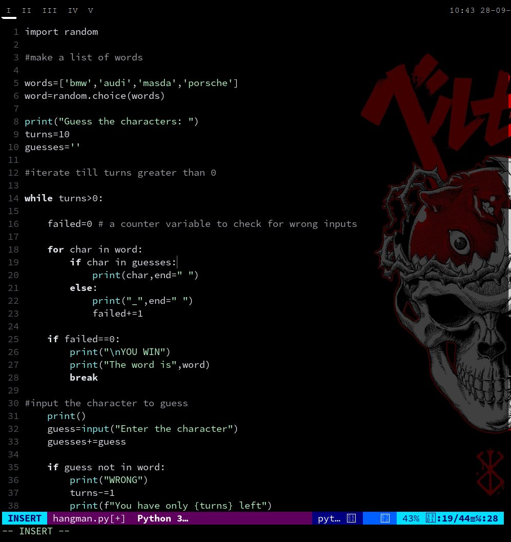 Aman Singh on LinkedIn: #python #hangman Aman Singh on LinkedIn: #python #hangman