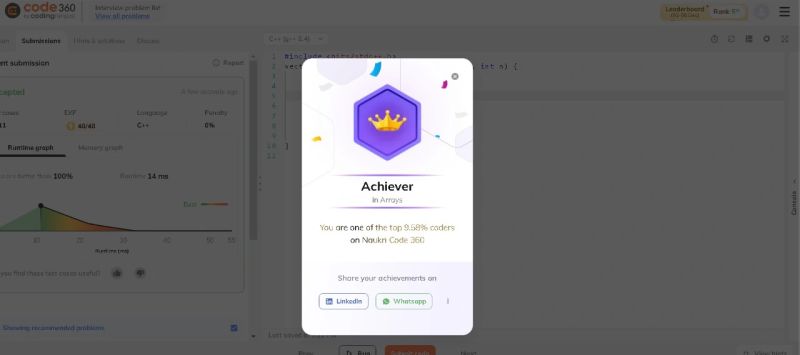 Priya Das on LinkedIn: #coding #code360 #coder Priya Das on LinkedIn: #coding #code360 #coder