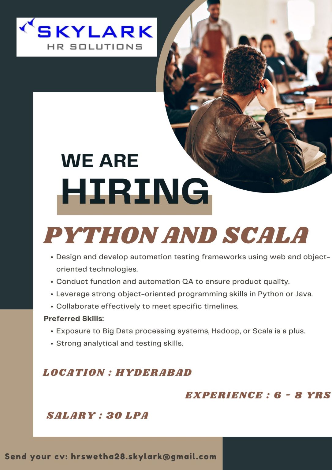 Swetha Basker on LinkedIn: #python #pythonprogramming #scala # ... Swetha Basker on LinkedIn: #python #pythonprogramming #scala # ...