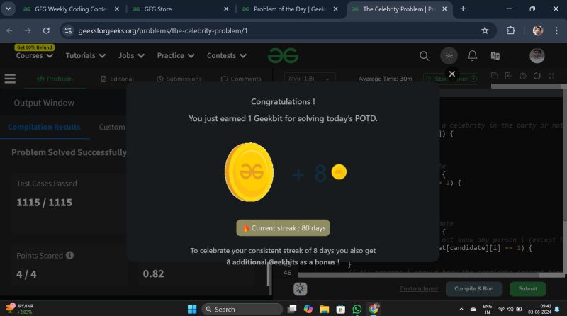 Shivam Mishra on LinkedIn: #geekstreak2024 Shivam Mishra on LinkedIn: #geekstreak2024