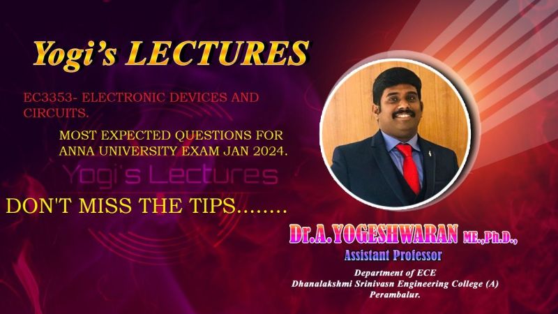 Dr.Yogeshwaran Arumugam on LinkedIn: #ec3353 Dr.Yogeshwaran Arumugam on LinkedIn: #ec3353