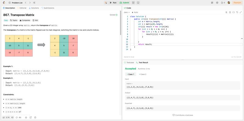 Day 12 of #leetcodechallenge | Dev Prasad Day 12 of #leetcodechallenge | Dev Prasad