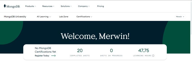 Merwin J on LinkedIn: #mongodb #nosql #database #python #datascience # ... Merwin J on LinkedIn: #mongodb #nosql #database #python #datascience # ...