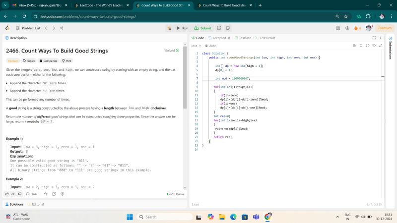 Rajkumar Kanugala on LinkedIn: #dynamicprogramming #problemsolving # ... Rajkumar Kanugala on LinkedIn: #dynamicprogramming #problemsolving # ...