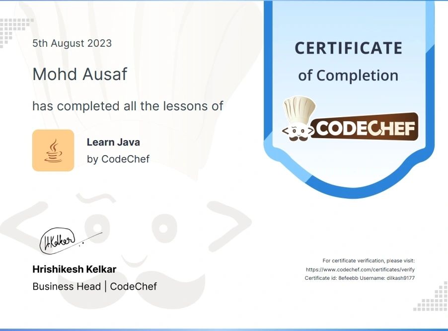 Mohd Ausaf on LinkedIn: finally my coding journey begins Mohd Ausaf on LinkedIn: finally my coding journey begins