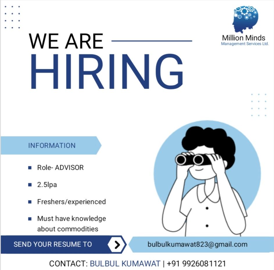 Palak Kumawat on LinkedIn: #urgenthiring #urgentrequirement Palak Kumawat on LinkedIn: #urgenthiring #urgentrequirement
