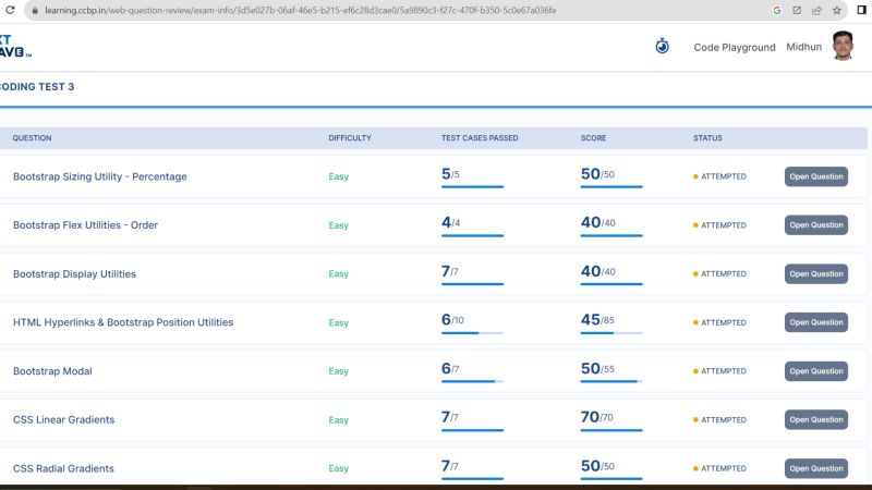 Midhun A on LinkedIn: #30daysofcode #ccbp #nxtwave #html #css #boostrap Midhun A on LinkedIn: #30daysofcode #ccbp #nxtwave #html #css #boostrap