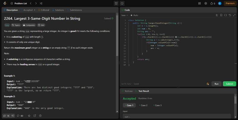 KARTHIK SIVA N on LinkedIn: #100daysofcode #problemsolving #java # ... KARTHIK SIVA N on LinkedIn: #100daysofcode #problemsolving #java # ...