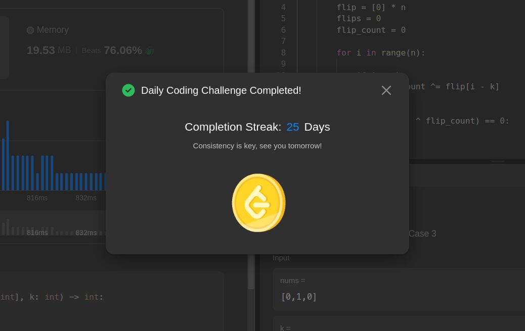 Vallarasu K on LinkedIn: ๐ Daily Coding Challenge Milestone Achieved! ๐ ... Vallarasu K on LinkedIn: ๐ Daily Coding Challenge Milestone Achieved! ๐ ...