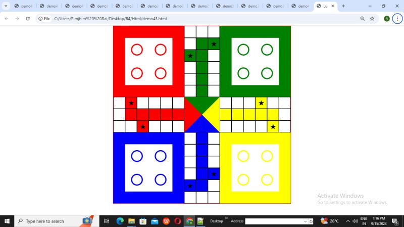 Rimjhim Rai on LinkedIn: Ludo structure made using html and css ... Rimjhim Rai on LinkedIn: Ludo structure made using html and css ...