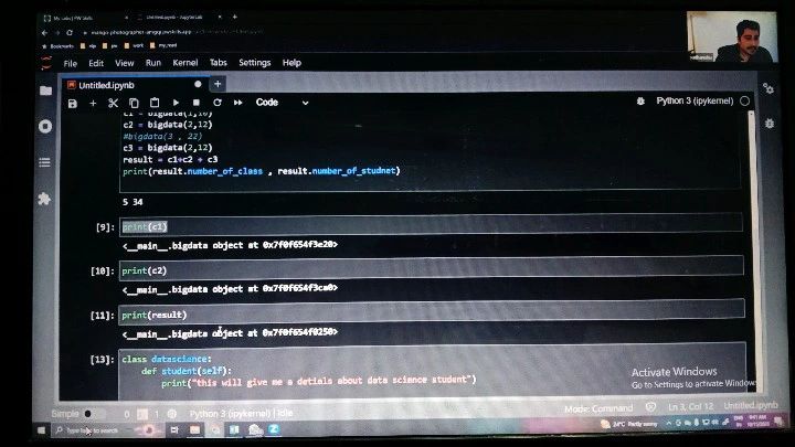 Learned OOP in Python with mentor | Shashank Singh posted on the topic ... Learned OOP in Python with mentor | Shashank Singh posted on the topic ...
