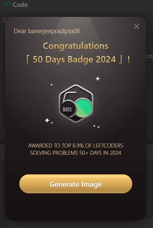 Pradipta Banerjee on LinkedIn: #leetcode #codingjourney #problemsolving ... Pradipta Banerjee on LinkedIn: #leetcode #codingjourney #problemsolving ...
