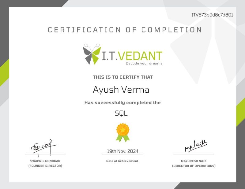 Ayush Verma on LinkedIn: #database #sql Ayush Verma on LinkedIn: #database #sql
