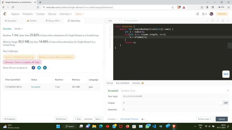 Day 14 of Coding Challenge with LeetCode | Sayan Maity posted on the ... Day 14 of Coding Challenge with LeetCode | Sayan Maity posted on the ...