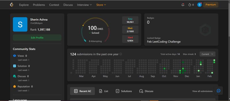 #leetcode #100daysofcode #consistencyiskey #keepcoding #brototype ... #leetcode #100daysofcode #consistencyiskey #keepcoding #brototype ...