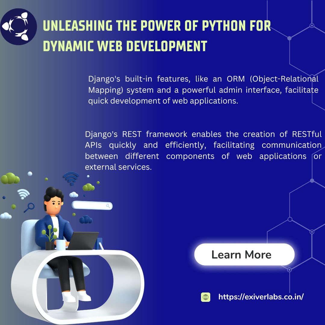 Exiverlabs on LinkedIn: Python, the language Django is built on, is ... Exiverlabs on LinkedIn: Python, the language Django is built on, is ...
