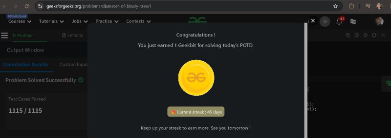 #codingjourney #dsa #geeksforgeeks #problemsolving #consistency ... #codingjourney #dsa #geeksforgeeks #problemsolving #consistency ...