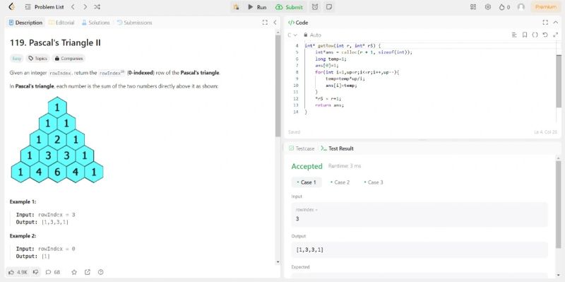 Dev Vishal on LinkedIn: leetcode Program in C Language Program 9..! Dev Vishal on LinkedIn: leetcode Program in C Language Program 9..!