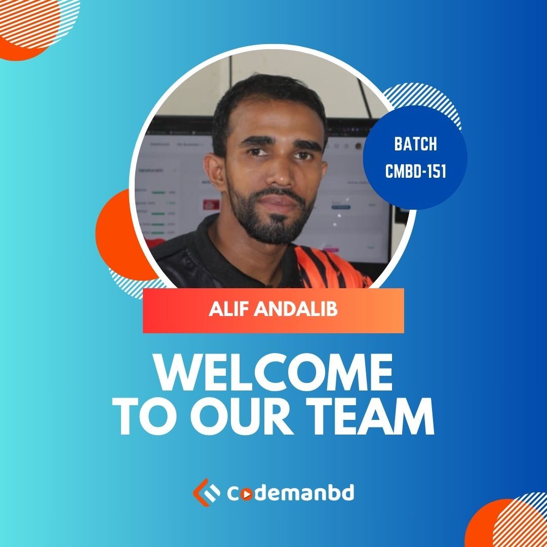 CodemanBD on LinkedIn: #codemanbd #webbattalion #teammember CodemanBD on LinkedIn: #codemanbd #webbattalion #teammember
