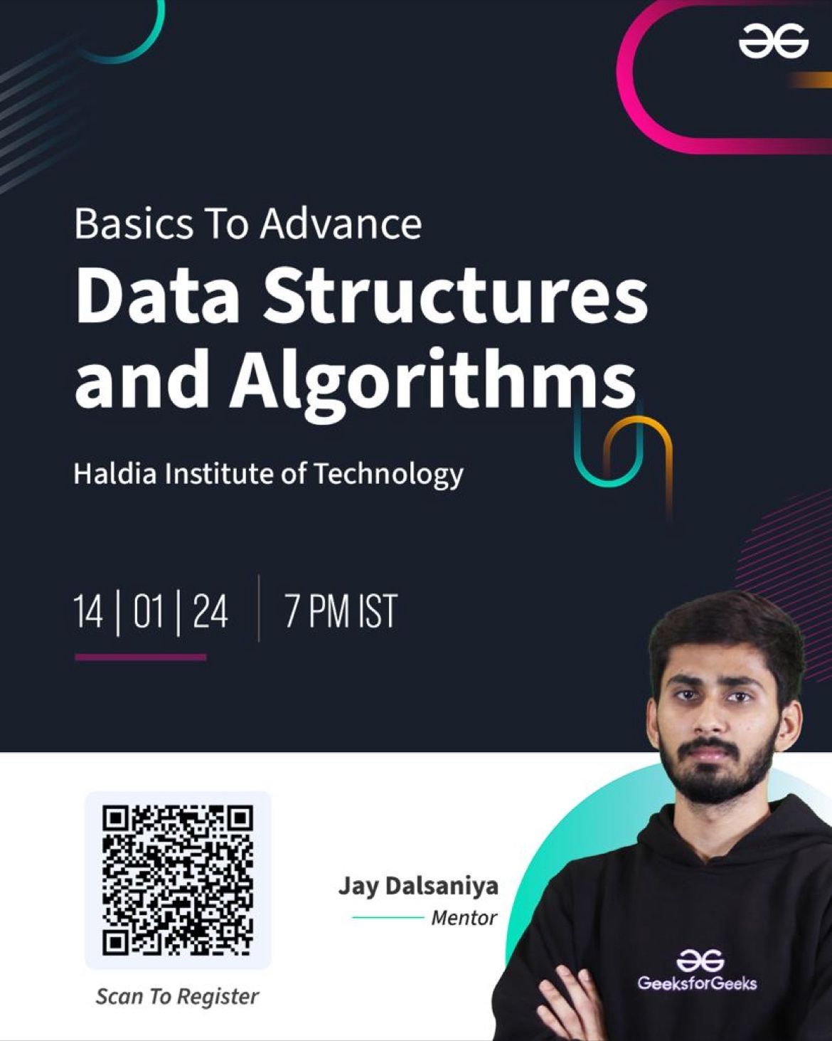 Free webinar on DSA by Geeks for Geeks | Rehan Hussan Ansari posted on ... Free webinar on DSA by Geeks for Geeks | Rehan Hussan Ansari posted on ...