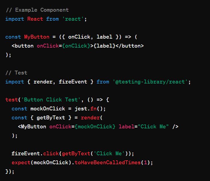 Mandeep Singh Nandal on LinkedIn: #reactjs #testinglibrary # ... Mandeep Singh Nandal on LinkedIn: #reactjs #testinglibrary # ...