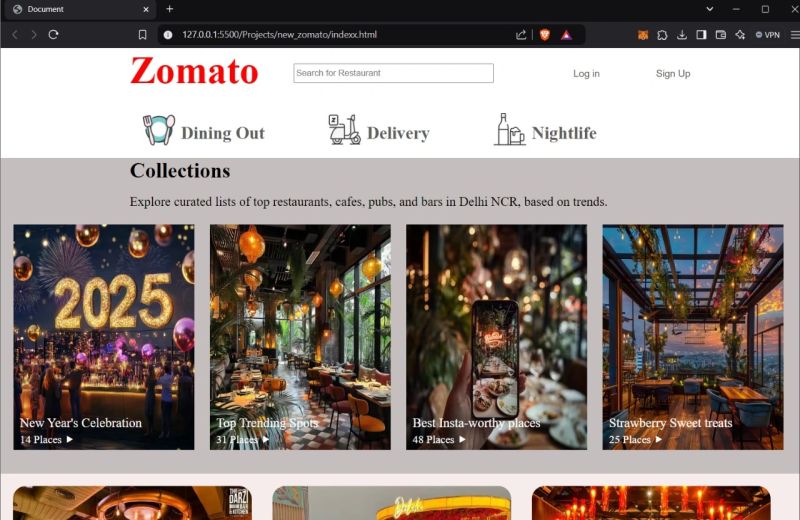 Pintu Gupta on LinkedIn: #webdevelopment #html #css #zomatoclone # ... Pintu Gupta on LinkedIn: #webdevelopment #html #css #zomatoclone # ...