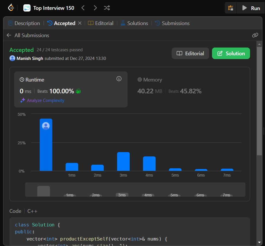 Manish Singh on LinkedIn: #leetcode #codingjourney #problemsolving # ... Manish Singh on LinkedIn: #leetcode #codingjourney #problemsolving # ...