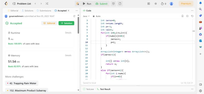 Venkatasarvesh Grandhi on LinkedIn: #java #leetcode #dsainjava #dsa # ... Venkatasarvesh Grandhi on LinkedIn: #java #leetcode #dsainjava #dsa # ...