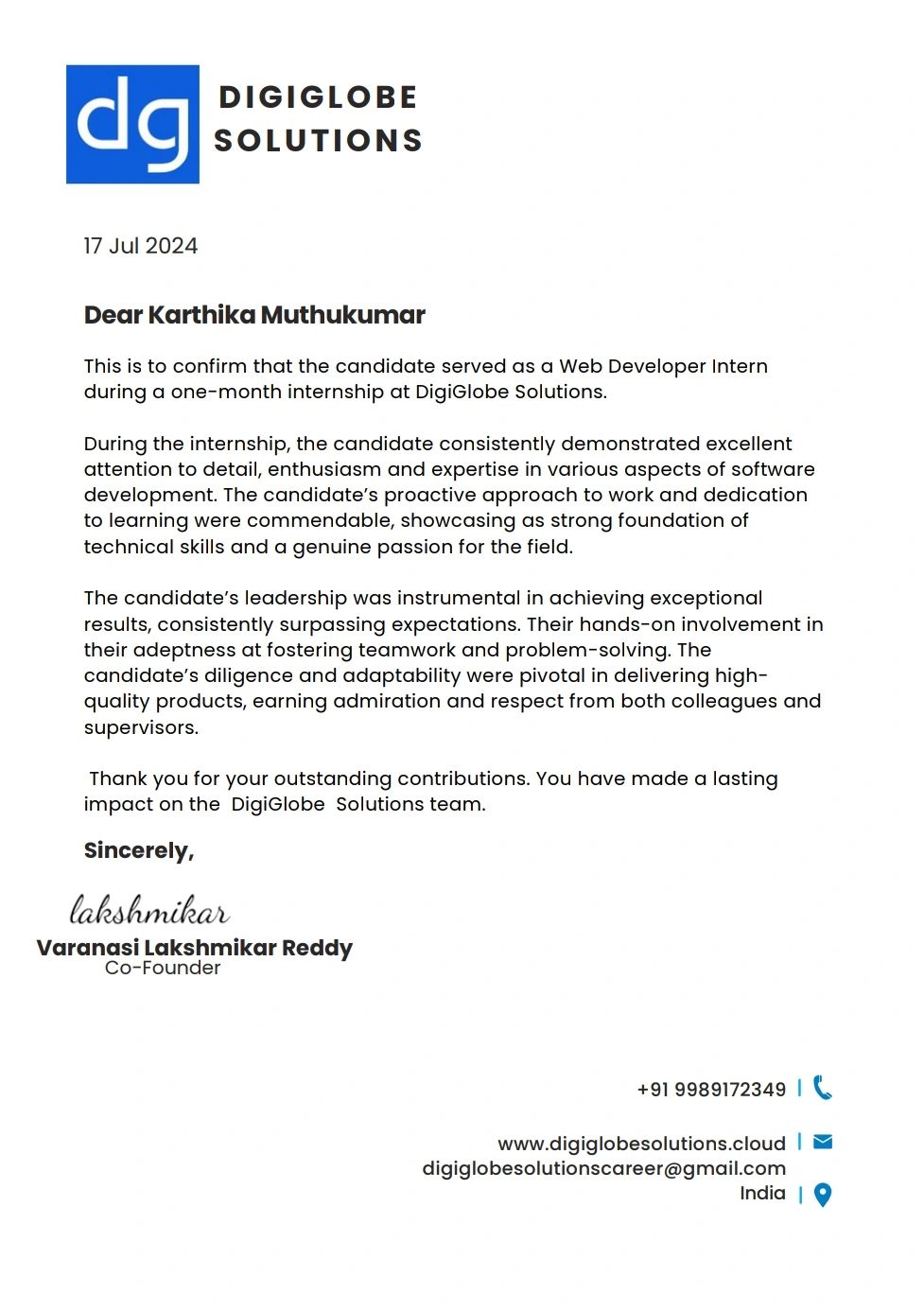 Karthika Muthukumar on LinkedIn: #webdevelopment #internship # ... Karthika Muthukumar on LinkedIn: #webdevelopment #internship # ...