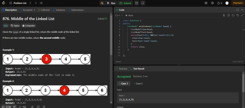 Ravi Ranjan on LinkedIn: #leetcode #c #dsa #linkedlist #coding # ... Ravi Ranjan on LinkedIn: #leetcode #c #dsa #linkedlist #coding # ...