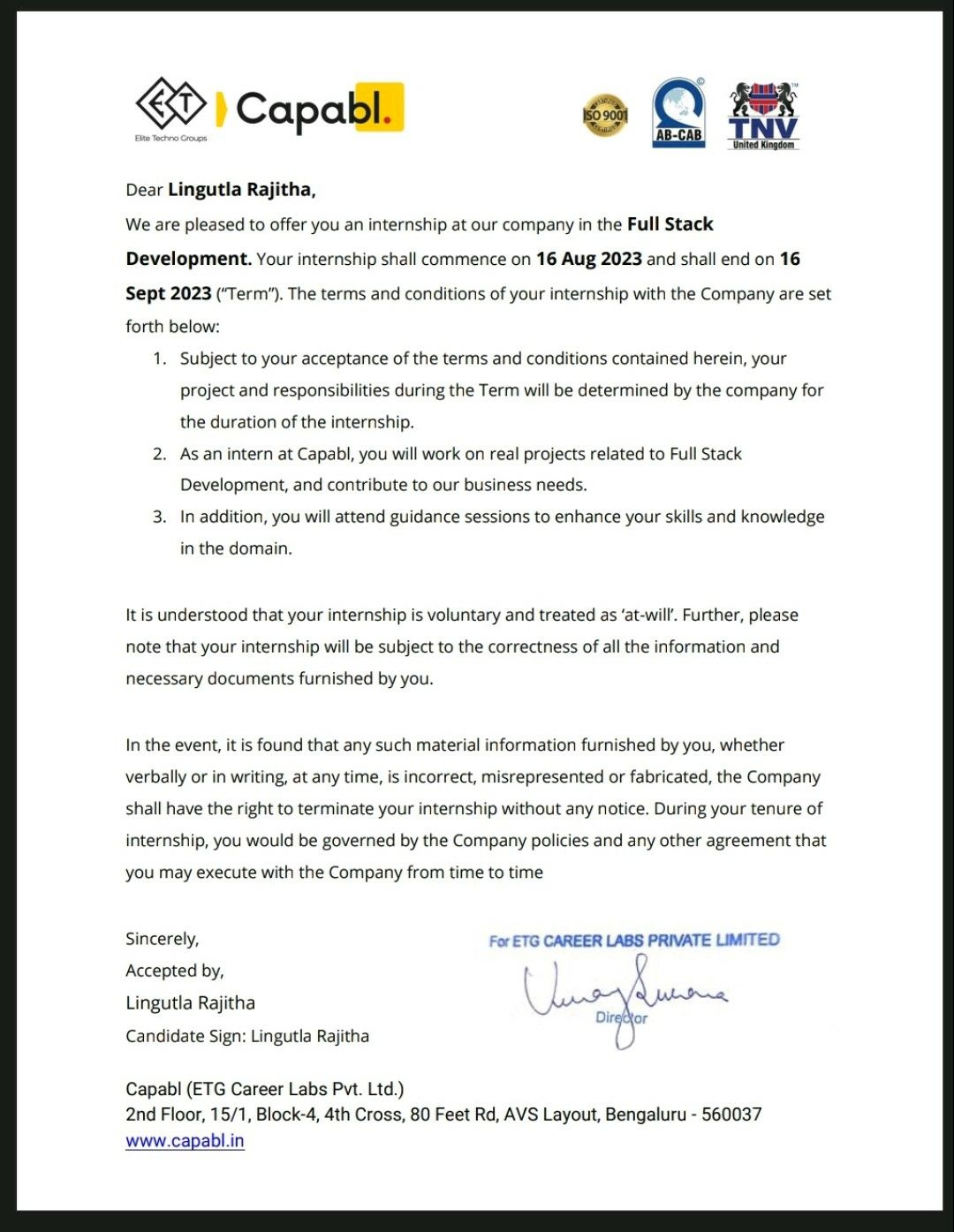 #capabl #summerinternship #engineering | RAJITHA LINGUTLA #capabl #summerinternship #engineering | RAJITHA LINGUTLA