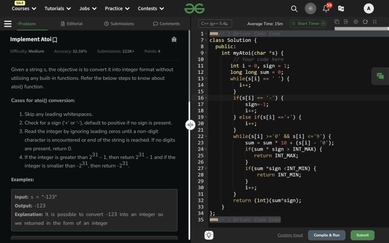 Ashutosh Maurya on LinkedIn: #gfg160 #geekstreak2024 #codingjourney # ... Ashutosh Maurya on LinkedIn: #gfg160 #geekstreak2024 #codingjourney # ...