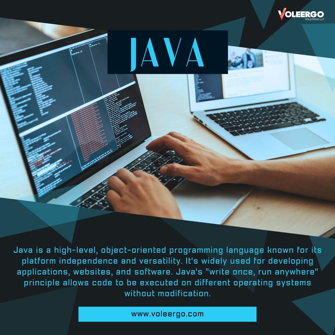 Voleergo Solutions LLP on LinkedIn: Java is a high-level, object ... Voleergo Solutions LLP on LinkedIn: Java is a high-level, object ...
