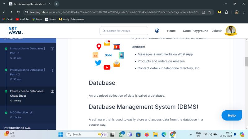 #day187 #nxtwave #consistency #dbms #learning #ccbp #nxtwaveccbp ... #day187 #nxtwave #consistency #dbms #learning #ccbp #nxtwaveccbp ...