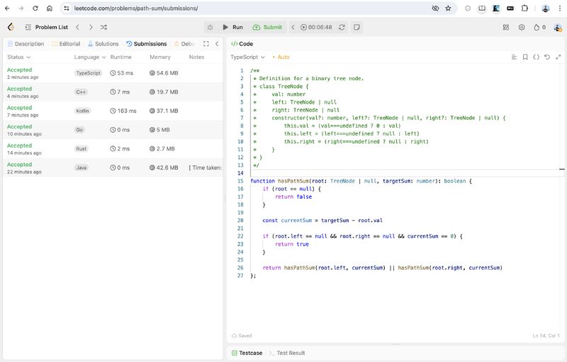Thomas Edwin Santosa on LinkedIn: In the same LeetCode problem, Go and ... Thomas Edwin Santosa on LinkedIn: In the same LeetCode problem, Go and ...