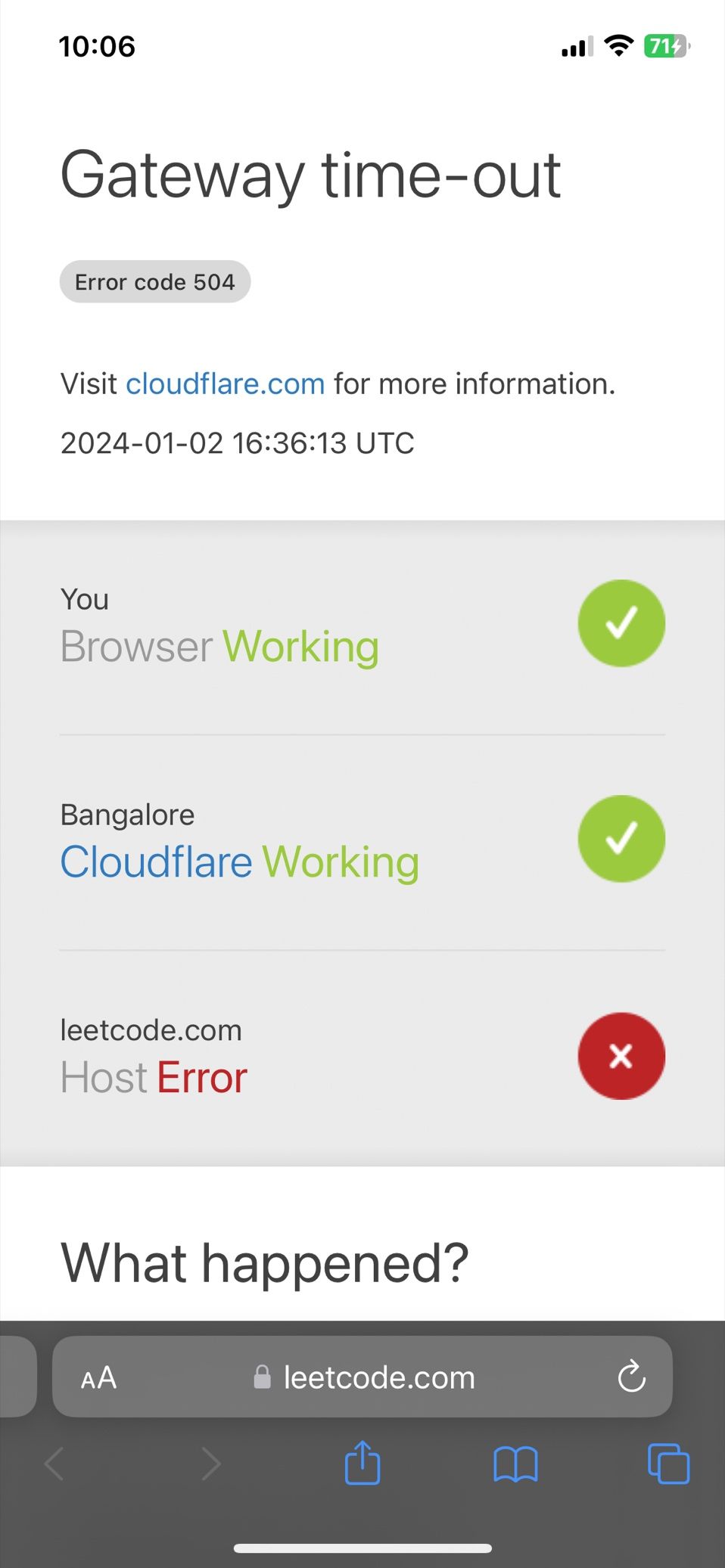 leetcode server is down :( | Abhishek Gupta leetcode server is down :( | Abhishek Gupta