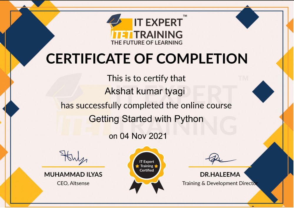 Akshat Kumar Tyagi on LinkedIn: #python #professionaldevelopment # ... Akshat Kumar Tyagi on LinkedIn: #python #professionaldevelopment # ...