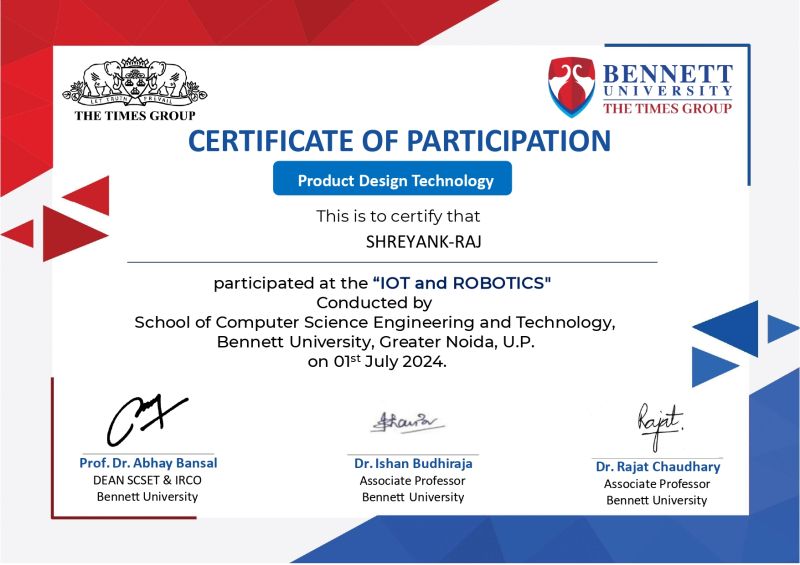 SHREYANK RAJ on LinkedIn: #iot #robotics #innovation #techadvancements ... SHREYANK RAJ on LinkedIn: #iot #robotics #innovation #techadvancements ...