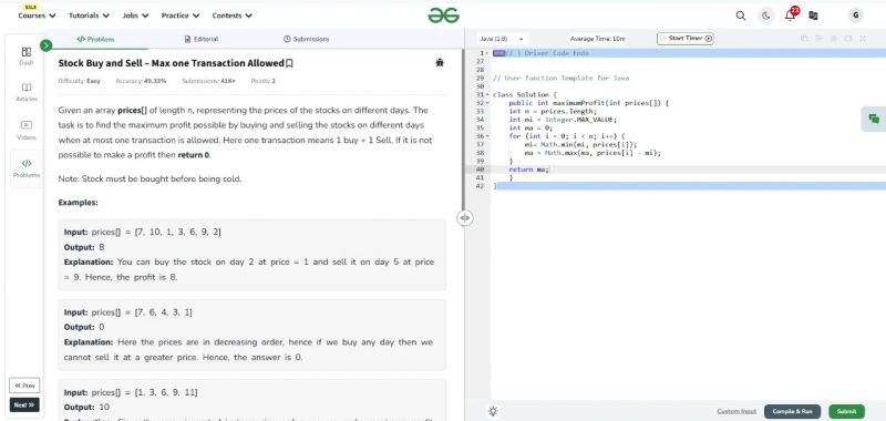 GOBIGA S on LinkedIn: #gfg160codingchallenge #gfg160 #geeksforgeeks # ... GOBIGA S on LinkedIn: #gfg160codingchallenge #gfg160 #geeksforgeeks # ...
