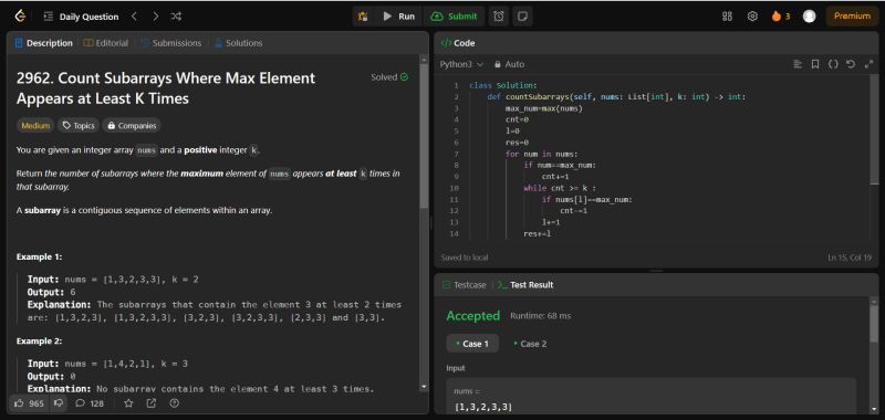 Day 25 of #CodingChallenge: Solving Multiple Subarrays | Neeraj Bhasin ... Day 25 of #CodingChallenge: Solving Multiple Subarrays | Neeraj Bhasin ...