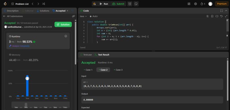 #100daysofcode #day85 #leetcode #java #datascience #algorithms ... #100daysofcode #day85 #leetcode #java #datascience #algorithms ...