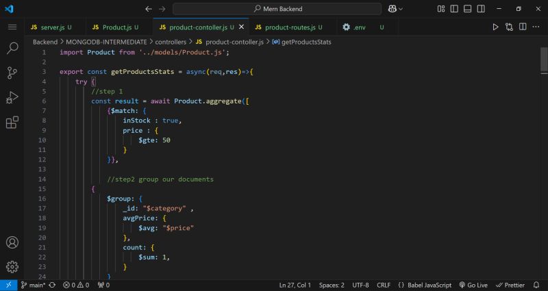 Ram Saloke on LinkedIn: #nodejs #mongodb #backenddevelopment Ram Saloke on LinkedIn: #nodejs #mongodb #backenddevelopment