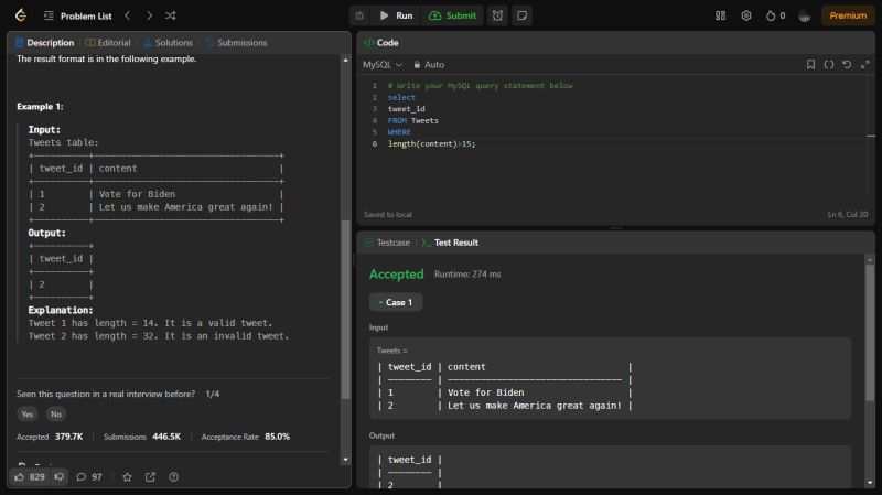 #day41 #365daysofcodingchallange #python #leetcode #mysql # ... #day41 #365daysofcodingchallange #python #leetcode #mysql # ...