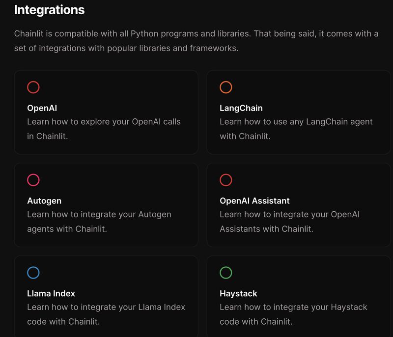 Kala Yalamanchi on LinkedIn: Chainlit is the open-source Python package ... Kala Yalamanchi on LinkedIn: Chainlit is the open-source Python package ...