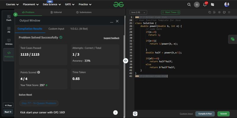 #coding #dsa #problemsolving #geeksforgeeks #recursion… | Logesh Ravi #coding #dsa #problemsolving #geeksforgeeks #recursion… | Logesh Ravi